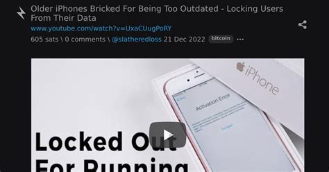 Older Iphones Bricked For Being Too Outdated Locking Users From Their
