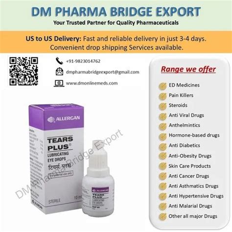 Tear Plus Eye Drops At ₹ 120 Bottle Eye Drops In Nagpur Id