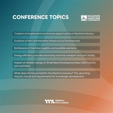 Training Unctad And Maldives Ports Limited For Maritime Conference