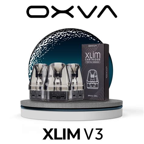 Oxva Xlim V3 Replacement Pods Pack Of 3 SMKD