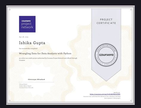 Project Python Datawrangling Data Coursera Ishika Gupta