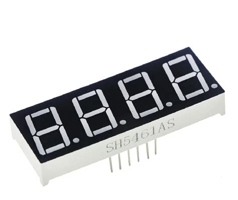 Buy 0 56 Inch 4 Bit Digital Tube Common Cathode Red Led Digit Display 7 Segment