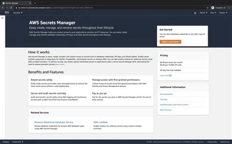 How To Create And Store Secrets Using Secret Manager In Aws