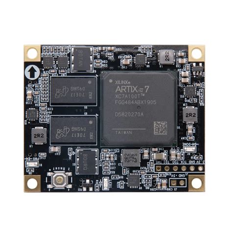 Alinx Som Ac7100b Xilinx Artix 7 Xc7a100t Fpga Core Board Industrial Grade Module Buy Fpga