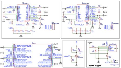 [pcb Schematic Review] Driving Stepper Motors R Raspberrypipico