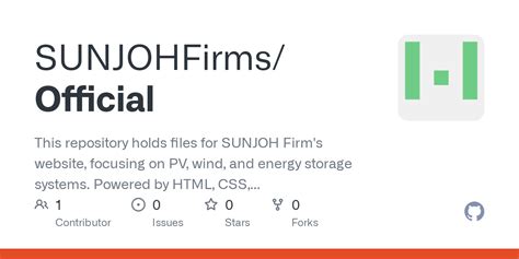 Github Sunjohfirmsofficial This Repository Holds Files For Sunjoh Firms Website Focusing