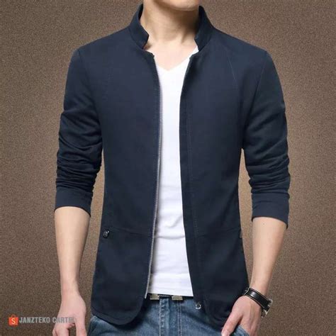 Jual Jnk X Ocean Jaket Blazer Pria Bahan Katun Twill Tebal Original
