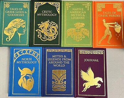 The World Mythology Collection Deluxe 7 Book Box Set Brand New No