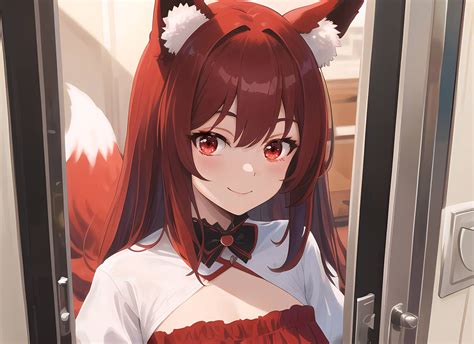 Red Kitsune Has Arrived By Imzigs On Deviantart