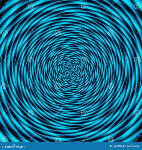 Illusion Background Spiral Pattern Zig Zag Magic Surreal Stock
