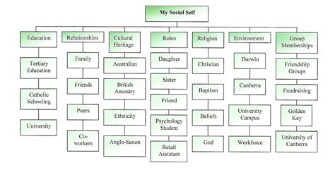 Social Psychology Jessicas Blog Blog 1 Concept Map