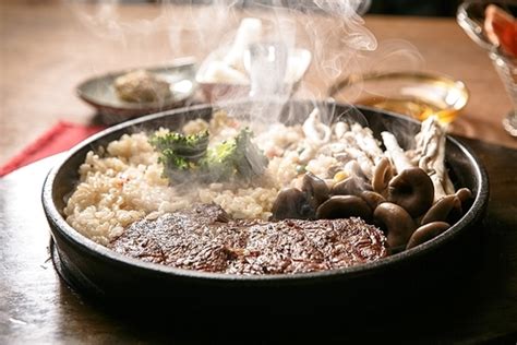 유토이미지 비프 등심 팬 스테이크