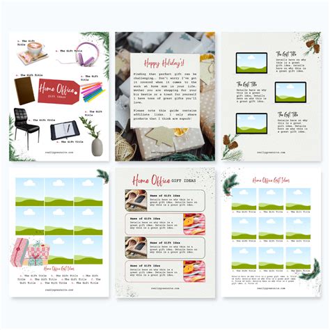 Kate Danielle Creative Holiday Templates