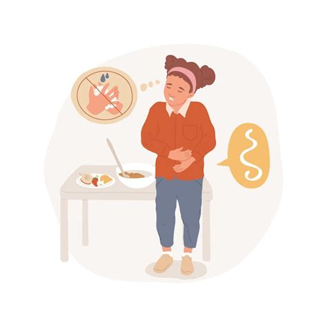 Premium Vector Tapeworms Isolated Cartoon Vector Illustration