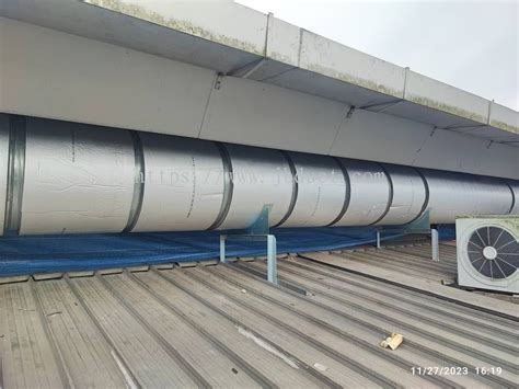 柔佛JB Duct Engineering Sdn Bhd的ACMV ROUND DUCT DYSON照片