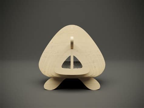 Wood Parametric Cat House Model For Cnc Machine 3d Model In Cat 3dexport