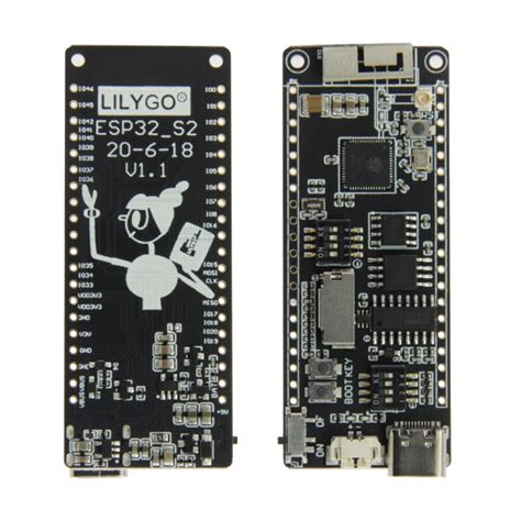 Ttgo Esp32 S Wifi Module Sans Fil Type C Connecteur Tf Carte Slot Development Board