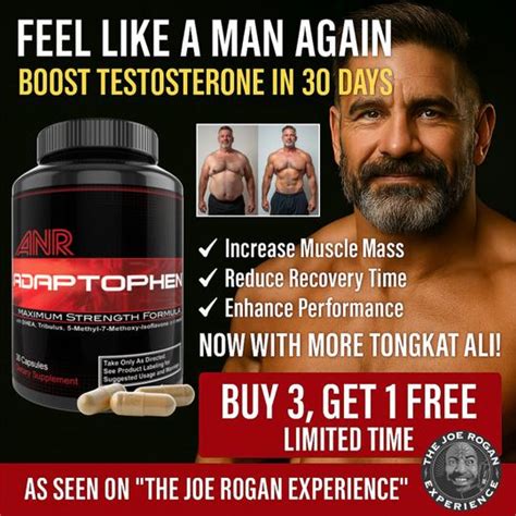 Adaptophen® 1 Proven T Booster For Men Feel It In 30 Days