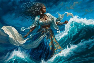 Yemaya Orisha Candle Day Motherhood Fertility