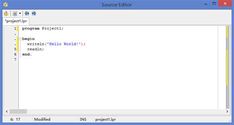 用lazarus编写第一个程序pascal版的hello Worldlazarus编写一个hello World Csdn博客 用lazarus编写第一个程序pascal版的hello Worldlazarus编写一个hello World Csdn博客