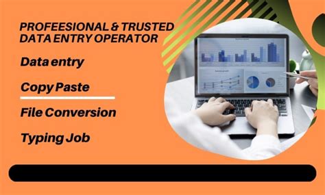 do appropriate data entry copy paste file conversion and typing job
