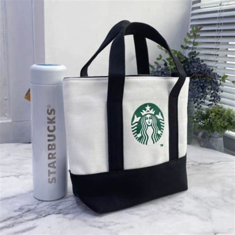 스타벅스 투톤 에코백 숄더백 별다방 캐주얼백 보부상가 헬로마켓