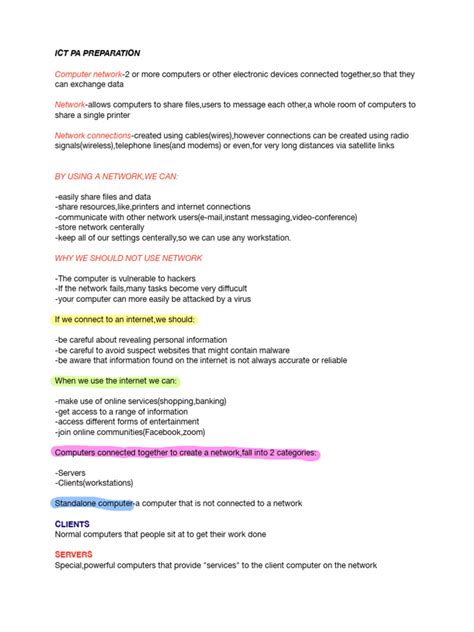 ict unit 1 pdf computer network wireless lan