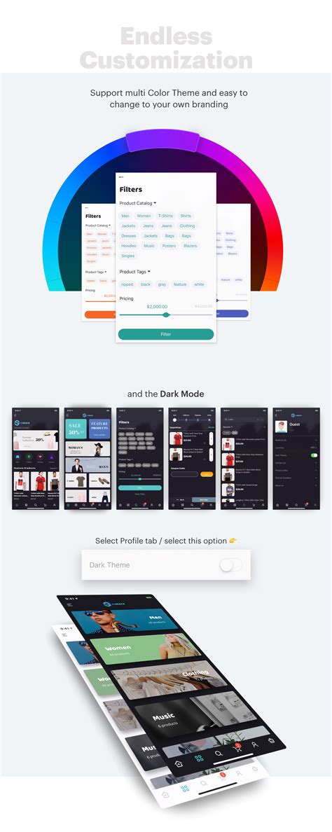 Mstore Pro Complete React Native Template For E Commerce Code Market