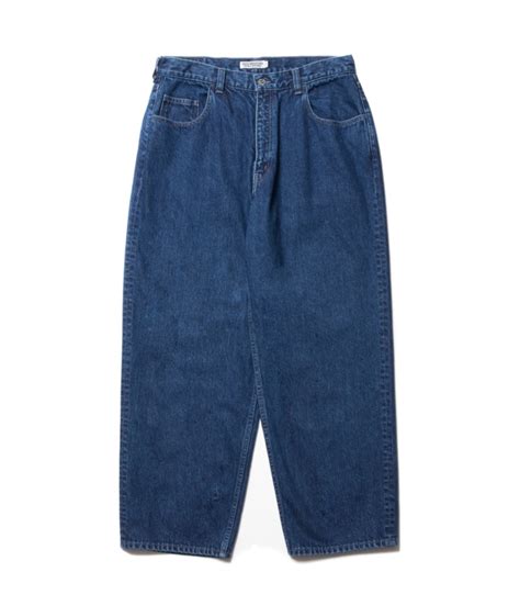5 Pocket Baggy Denim Pants【indigo Fade】｜cootie Productions®︎｜melting