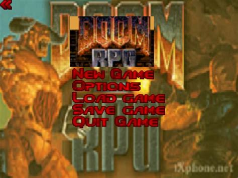Doom RPG Main Menu Image ModDB