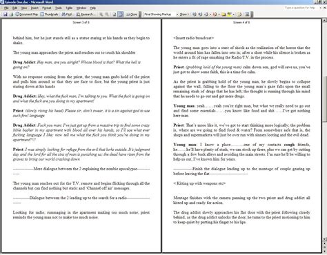 Zombie Mockumentary Blog Original Script For The Lonely Dead