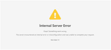 app install internal error or misconfiguration install and set up