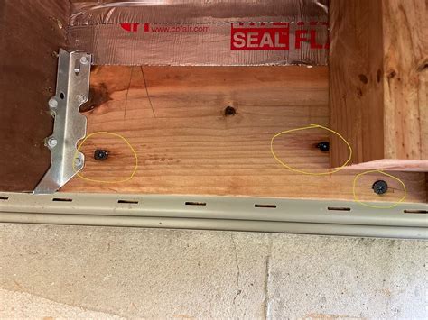 Deck Fastener At Ledger Board Miscellaneous Inspection Topics InterNACHI Forum