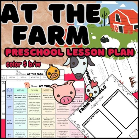 Camping Preschool Weekly Lesson Plan Etsy