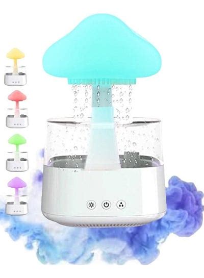 سعر Rain Cloud Humidifier Water Drip Rain Cloud Diffuser Mushroom