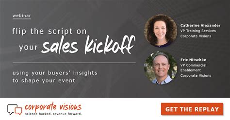 Flip The Script On Your Sales Kickoff