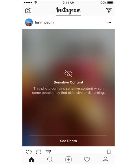 Sensitive Content Instagram Template