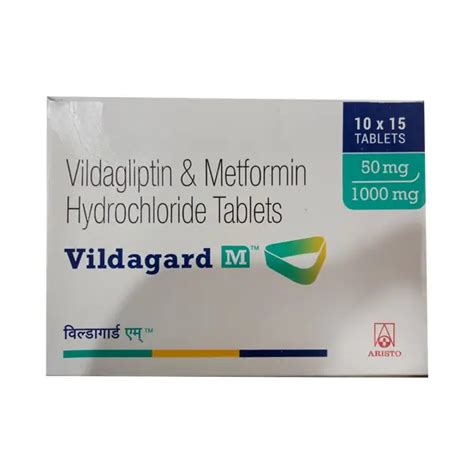 Vildagard M 1000mg50mg Tablet View Usage Side Effects Price And