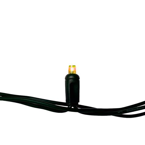 Mini LED String 25ft Orange Christmas Light Supplies