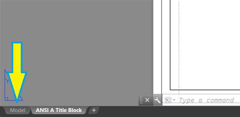 Click On The Model Tab Autocad Switches To Model Space And Quizlet