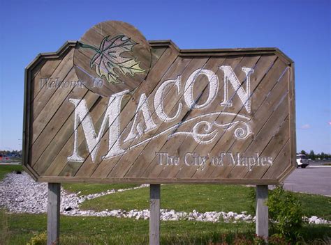 Macon Mo Macon City Limit Sign Photo Picture Image Missouri At