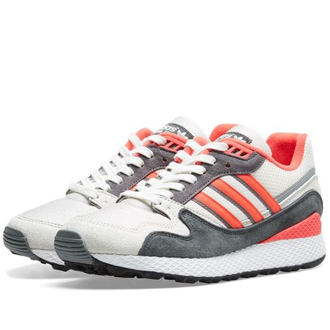 Adidas Ultra Tech White Shock Red And Grey End Ar