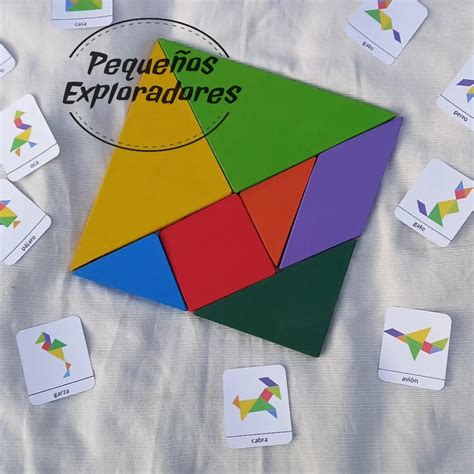 Tangram El Tangram Es Un Material Pequeños Exploradores