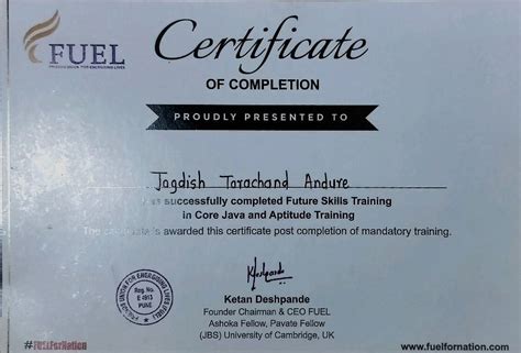Jagdish Andure On Linkedin Java Aptitudetraining Professional