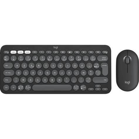Clavier Et Souris Logitech Sans Fil Ensemble Pebble