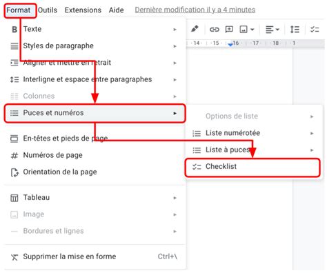 Google Docs Cocher Les Cases Sans Barrer Le Texte Numeriblog