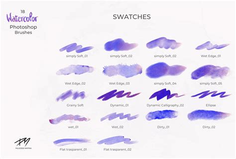 Watercolor Brushes For Photoshop Free Download Behance