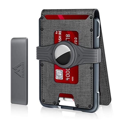 Muradin Mens Wallet Tactical Bifold Wallets For Men Metal Rfid Want