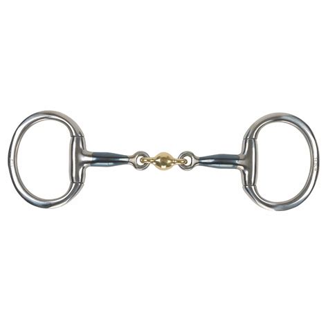 Shires Eggbutt Blue Sweet Iron Lozenge Bit