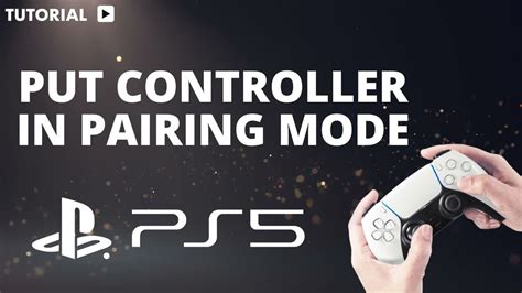 How To Put Ps5 Controller In Pairing Mode Youtube